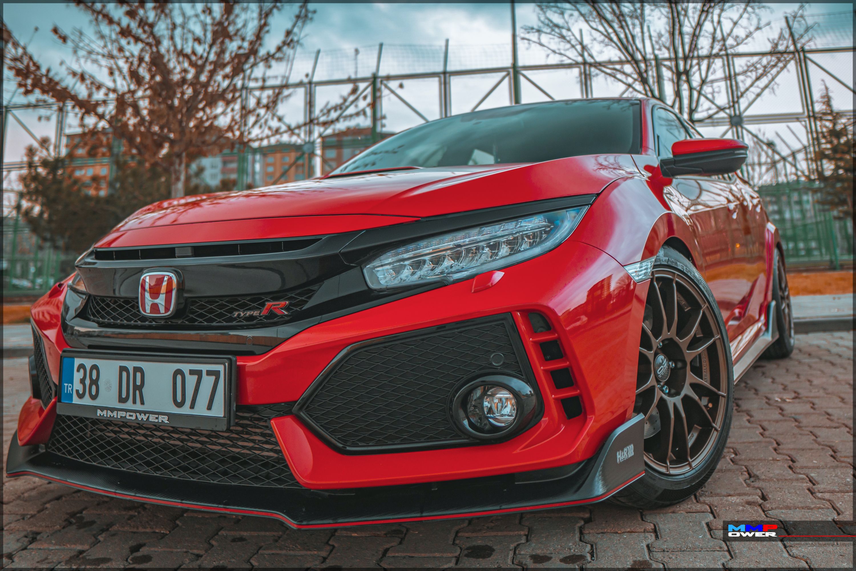 HONDA FK8 TypeR RallyeRed