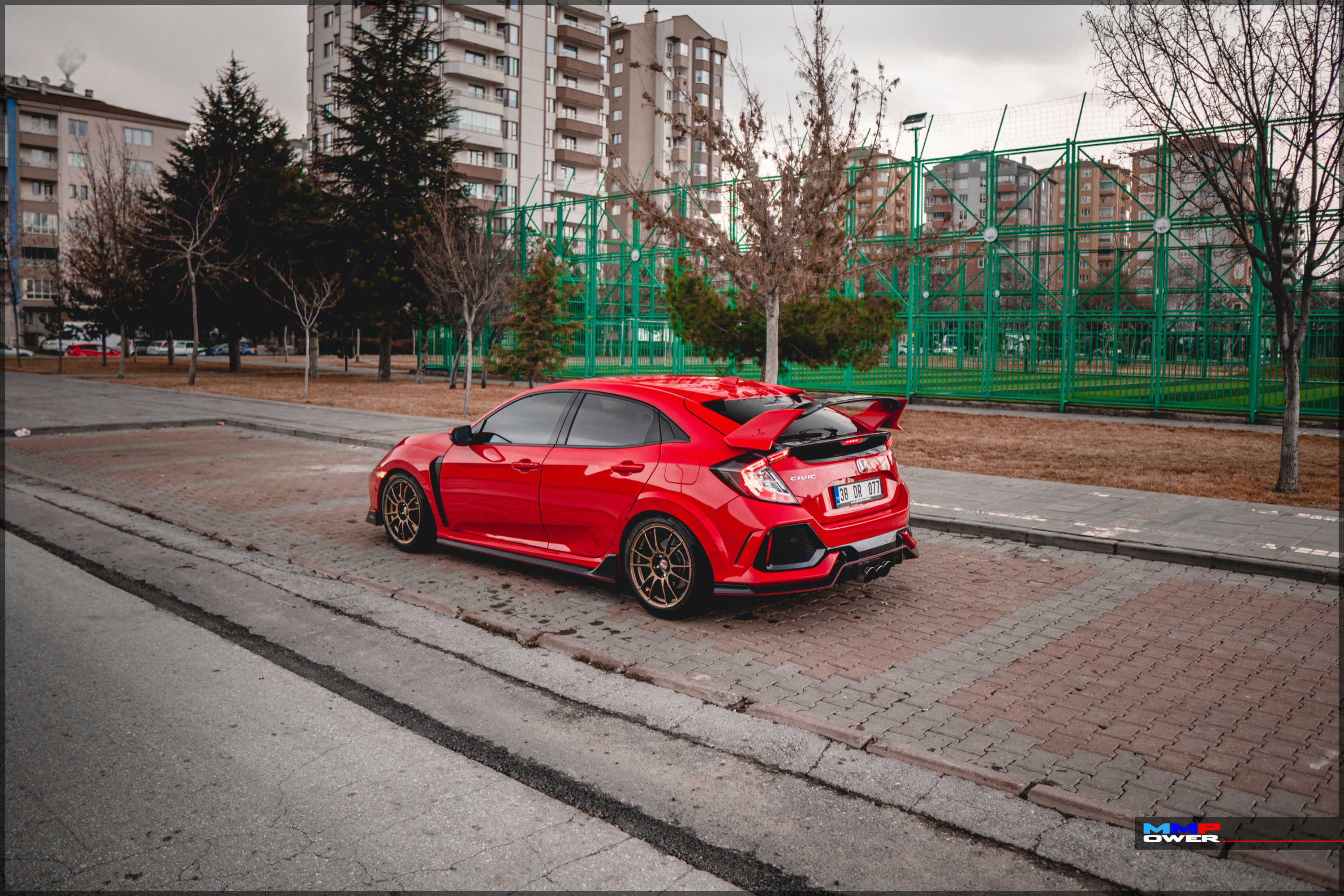 HONDA FK8 TypeR RallyeRed